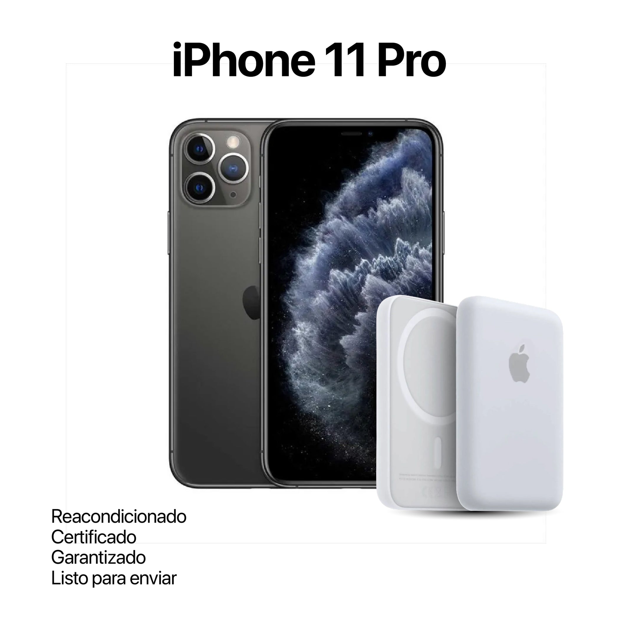 Iphone 11 pro Reacondicionado + Power Bank